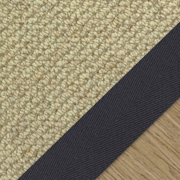 Cormar Malabar Two Fold Ribbed 100% Wool Loop Stair Runner Carpet ...